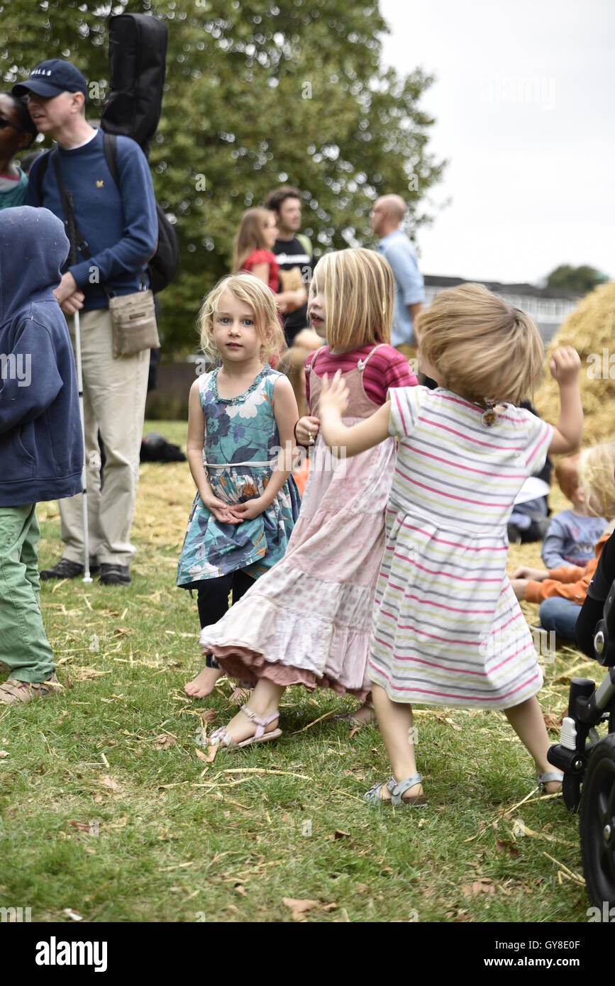 London, England, U.K. - 18/09/2016 - Families and children at the Wind ...