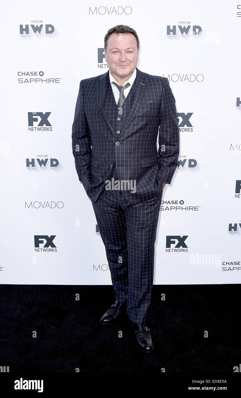 LOS ANGELES, CA - SEPTEMBER 17: Chad Oakes arrives at the FX and Vanity ...