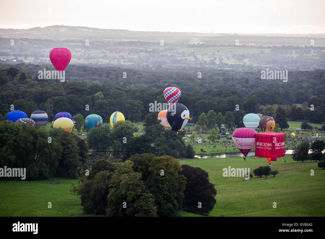 Longleat balloons hi-res stock photography and images - Alamy