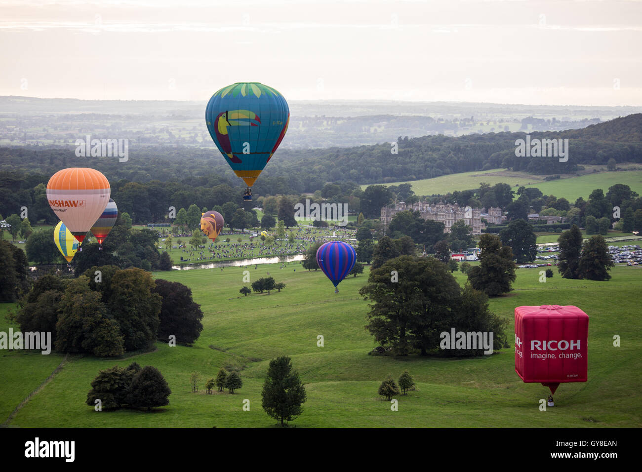 Longleat balloons hi-res stock photography and images - Alamy
