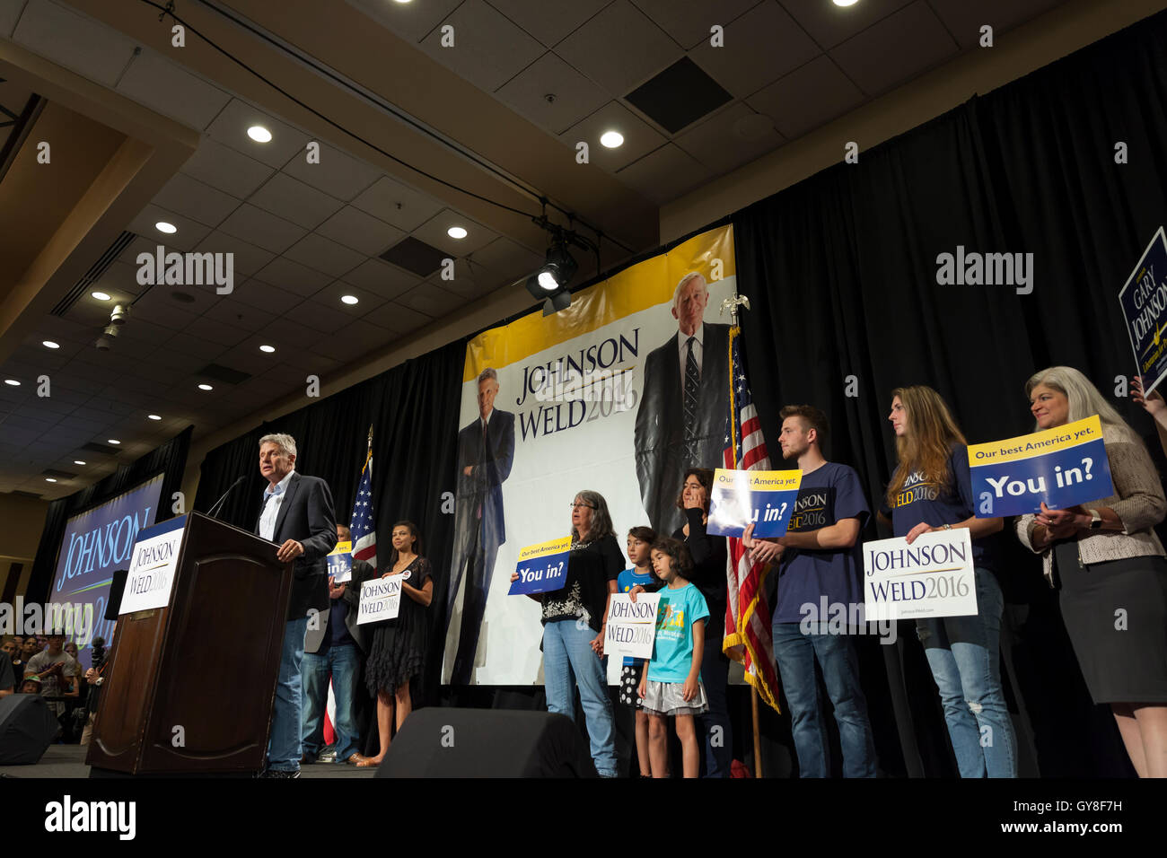 William weld gary johnson hi-res stock photography and images - Alamy