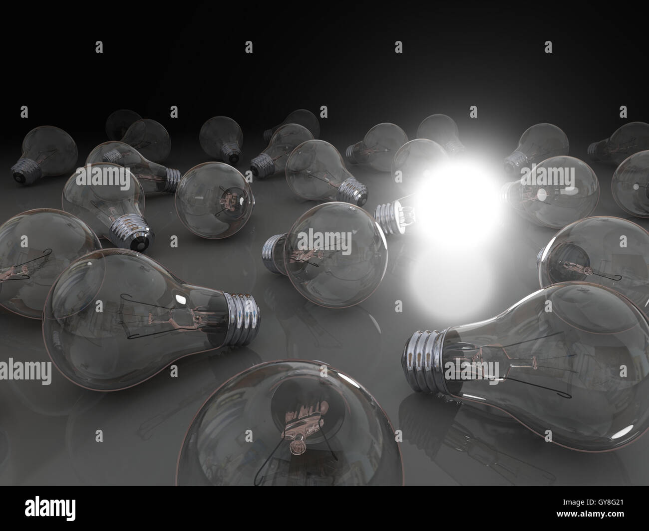 Bright conceptual hi-res stock photography and images - Alamy