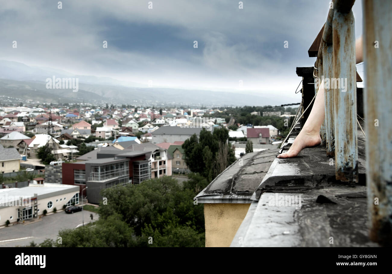 The last step Stock Photo - Alamy