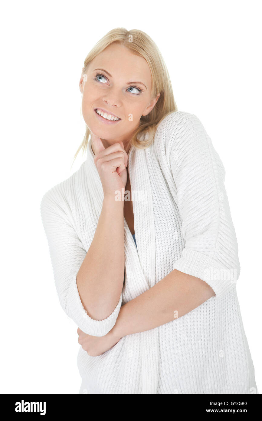 Portrait of beautiful happy young woman Stock Photo - Alamy Portrait of beautiful happy young woman Stock Photo - Alamy