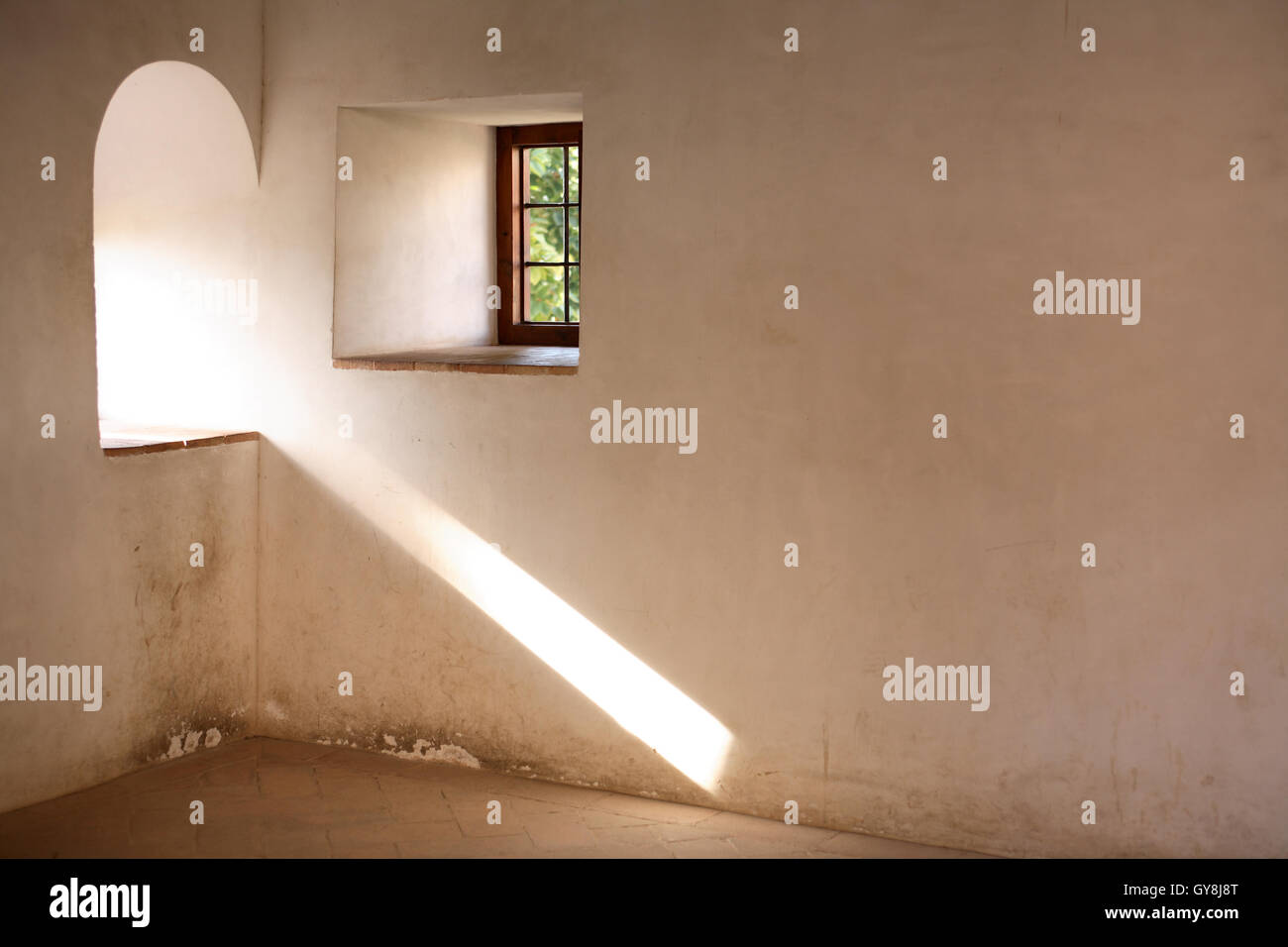 Window With Sunbeam Stock Photo - Alamy