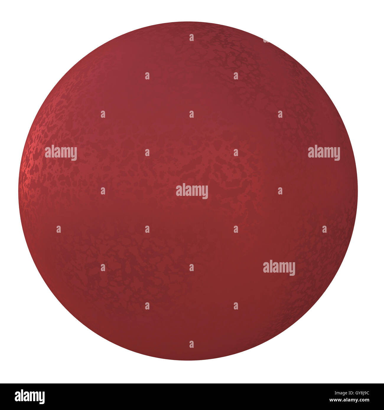 Red metal ball Stock Photo - Alamy