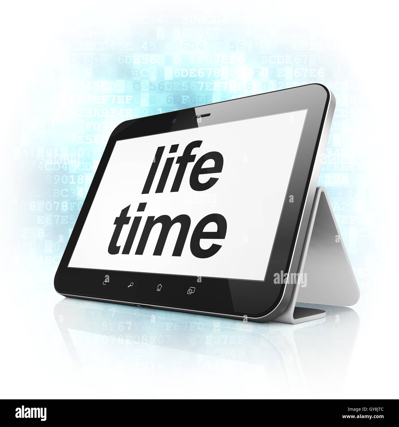 Time management tablet hi-res stock photography and images - Alamy