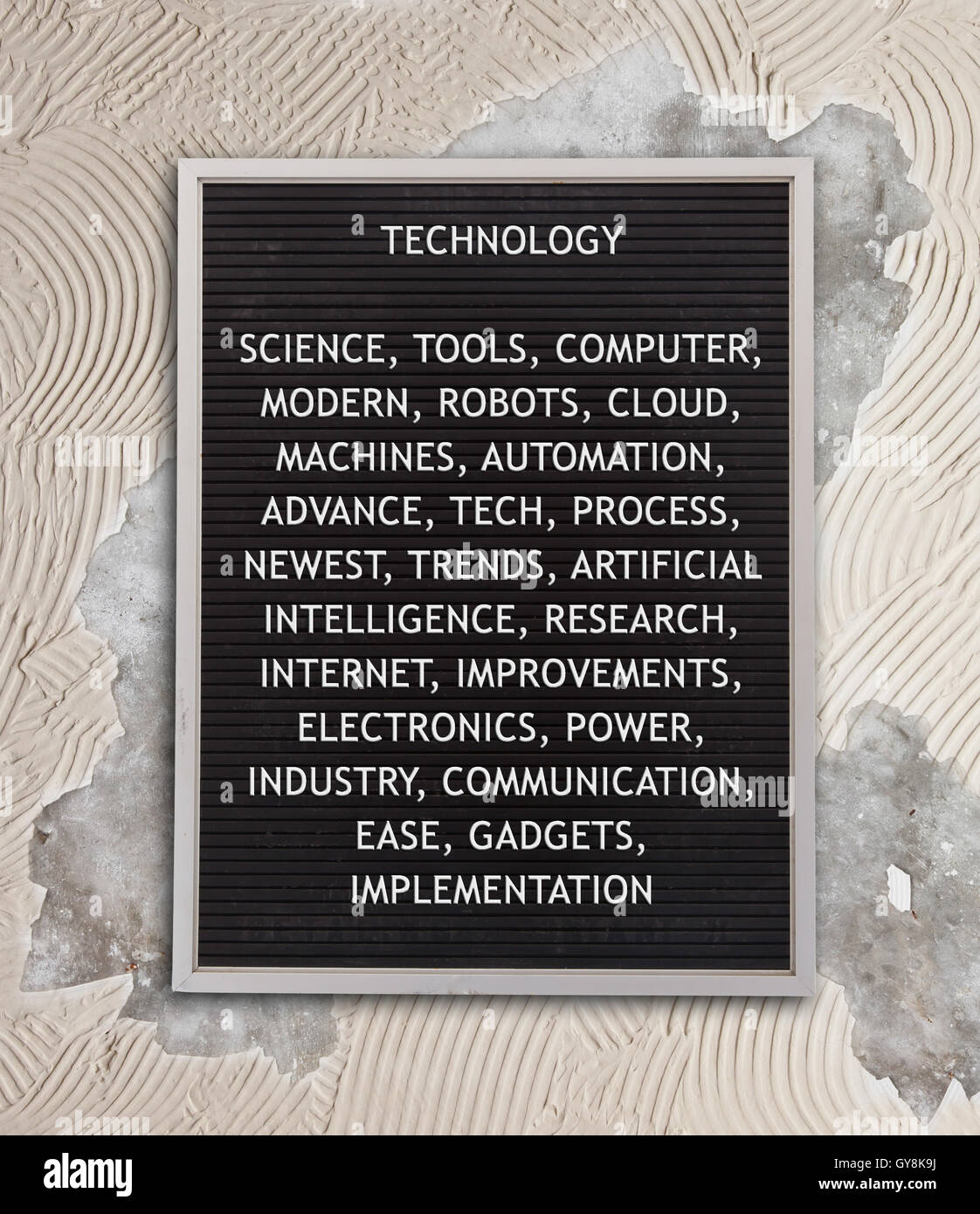 Robotics word cloud concept hi-res stock photography and images - Alamy