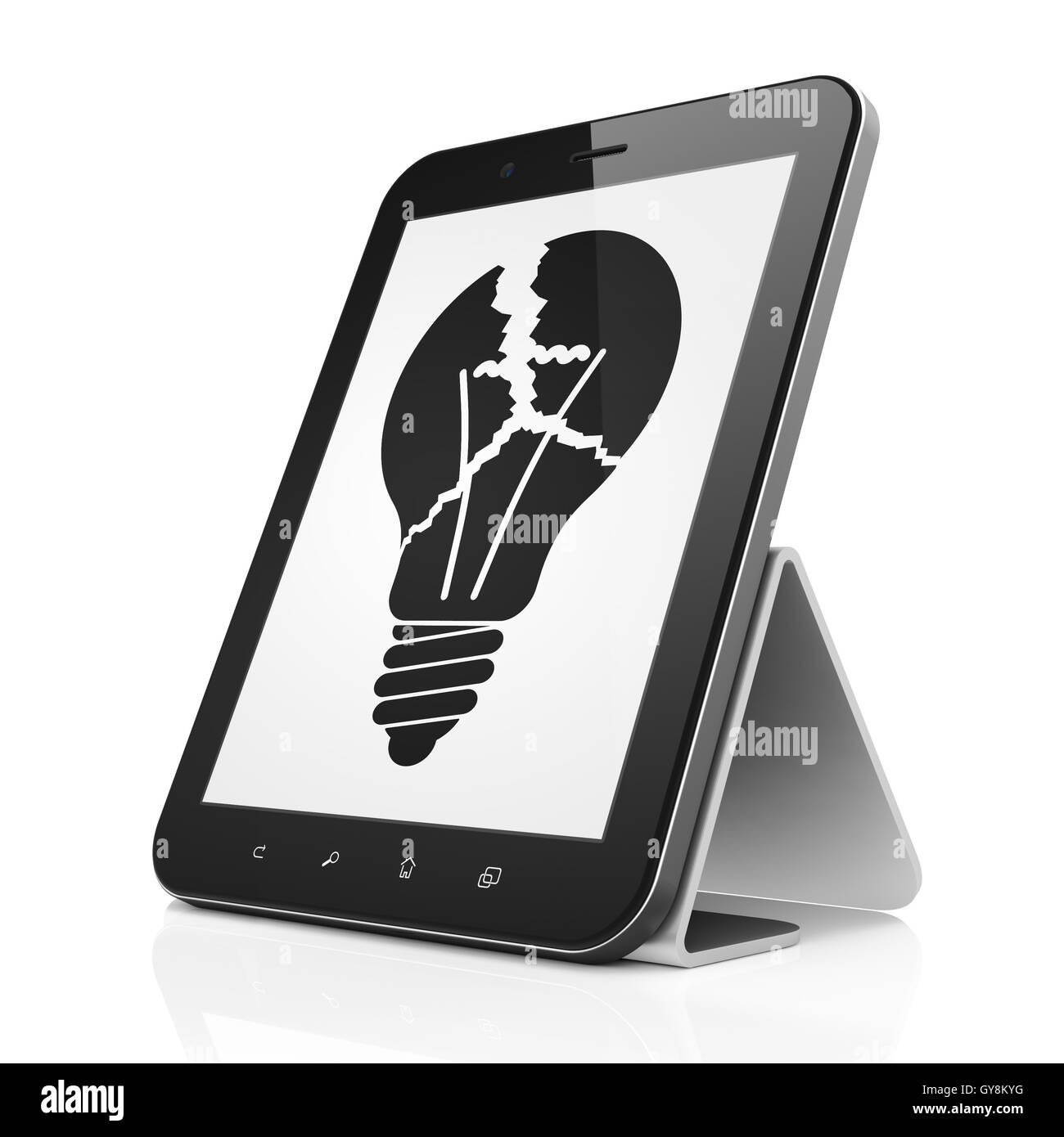 Tablet light Black and White Stock Photos & Images - Alamy