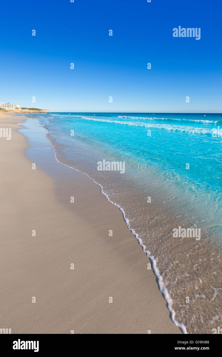 Menorca Platja de Binigaus beach Mediterranean paradise Stock Photo - Alamy