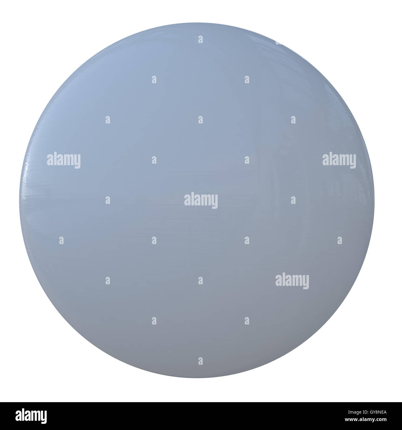 Ball of blue plastic Stock Photo - Alamy