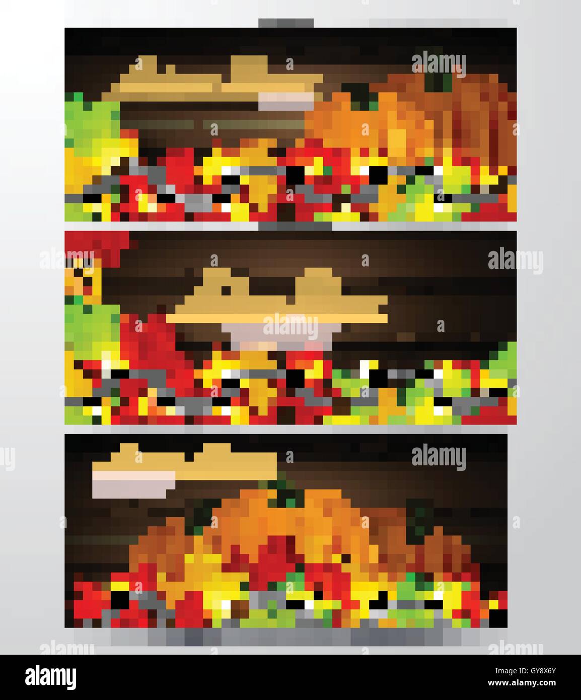 Colorfull autumn Stock Vector Images - Alamy