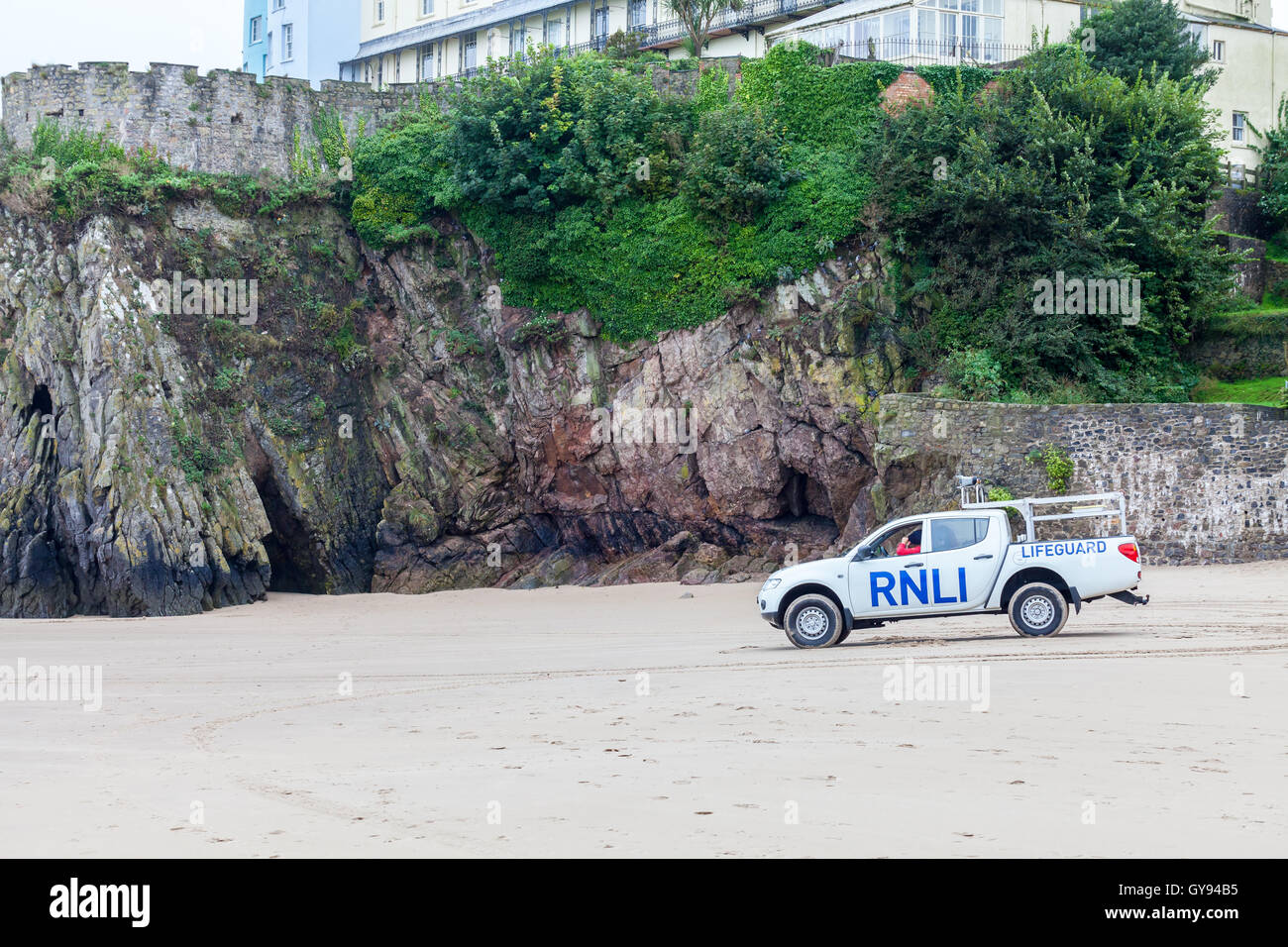 RNLI at Tenby, Wales Stock Photo - Alamy