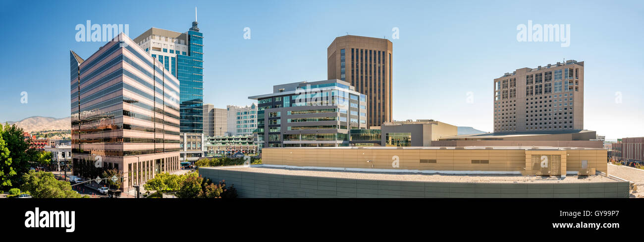 Boise Idaho downtown district and sky Stock Photo - Alamy