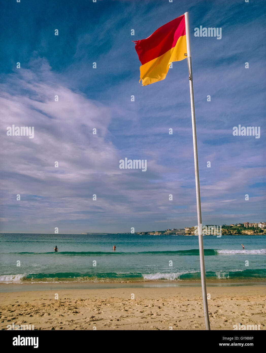 Australian Lifesaving Flag High Resolution Stock Photography and Images ...