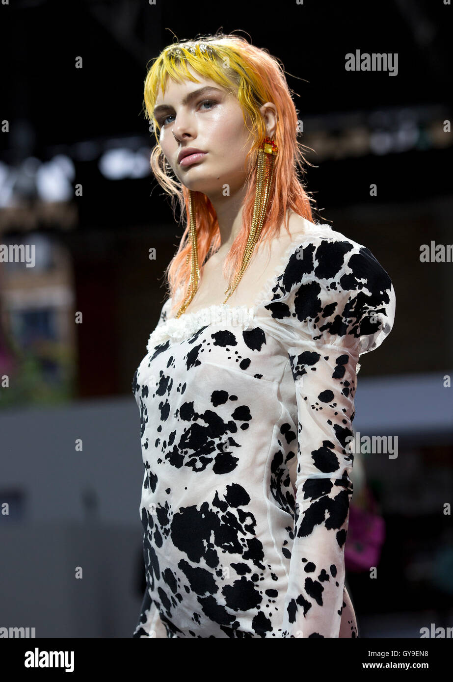 Mimi Wade presents at Fashion East Spring/ Summer 2017 London Fashion ...