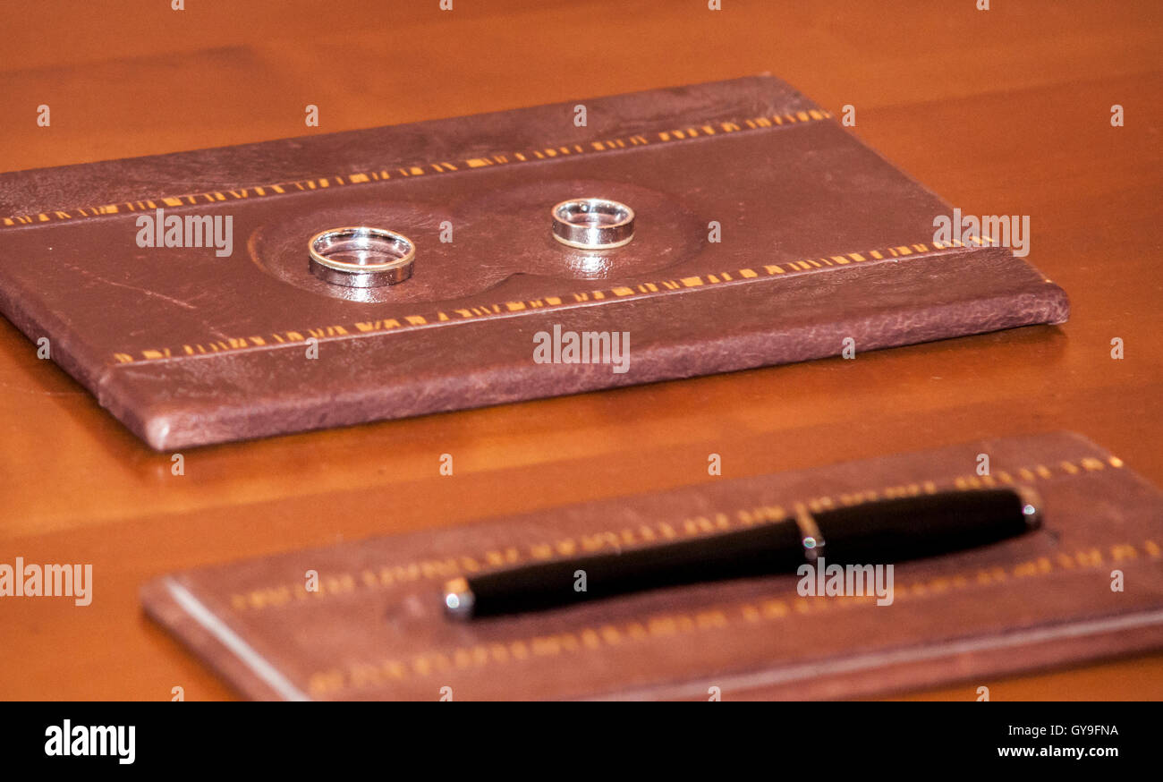 Romantic marriage of couple with wedding Symbols Love 32 Stock Photo ...