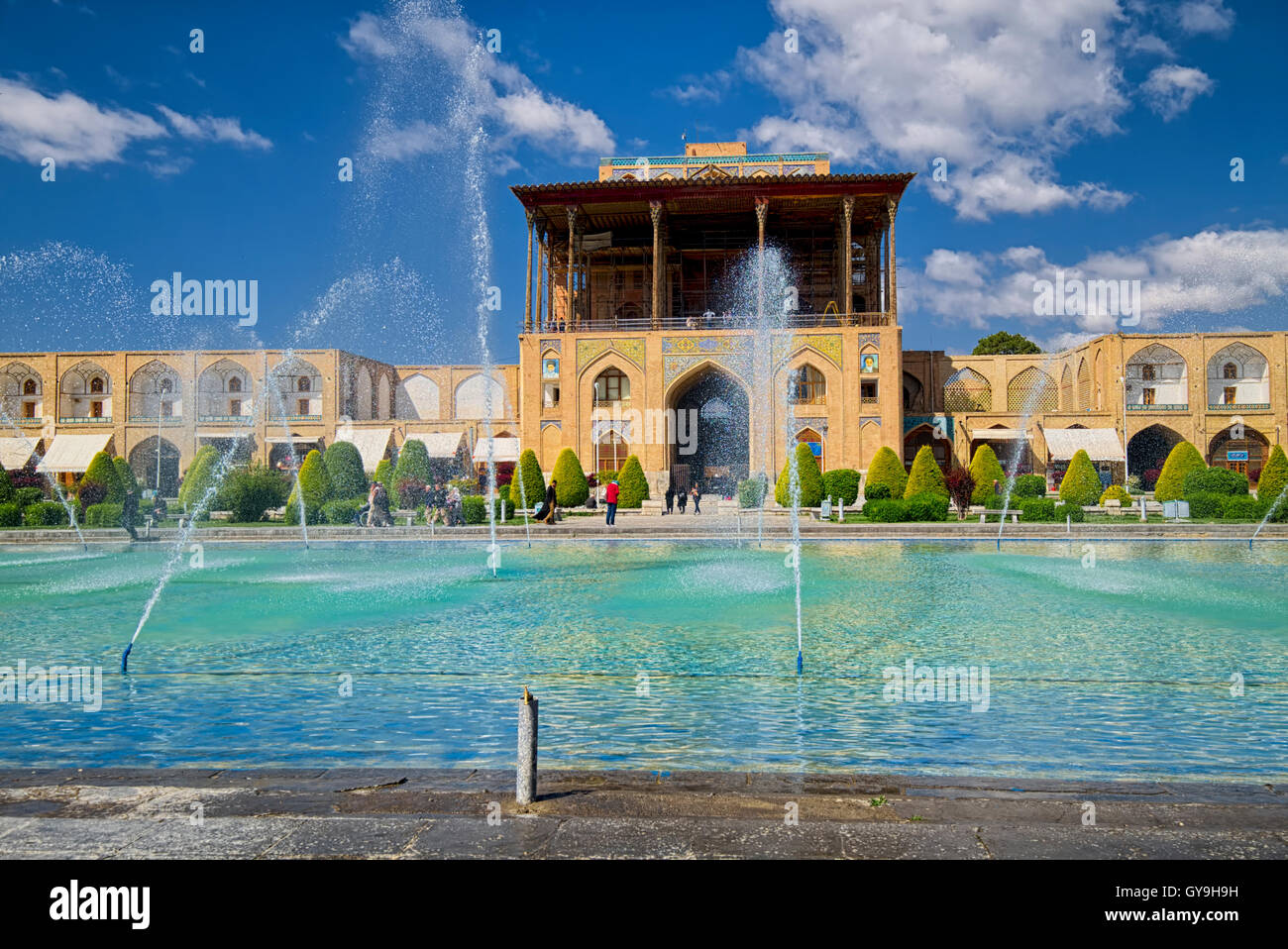 Ali Qapu (pronounced, ah-lee gah-pooh) palace Stock Photo - Alamy