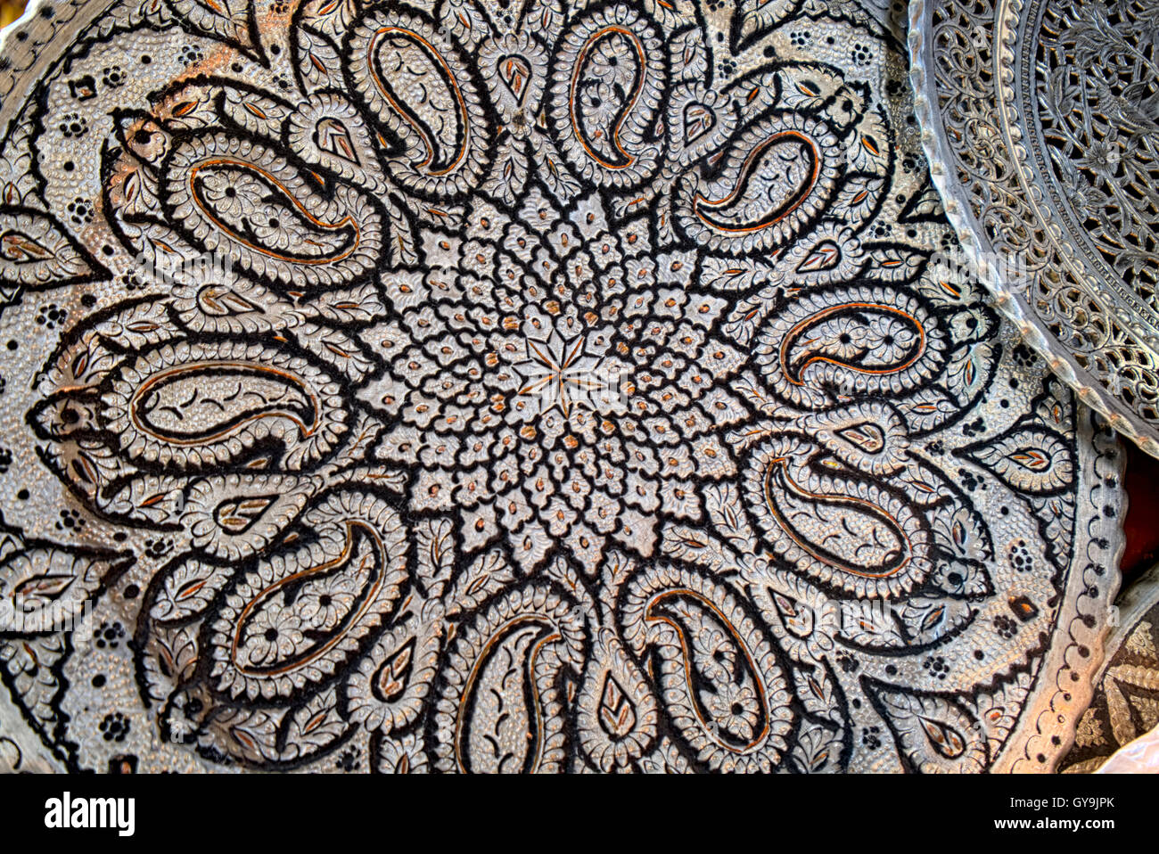 A very unique platter design Stock Photo - Alamy