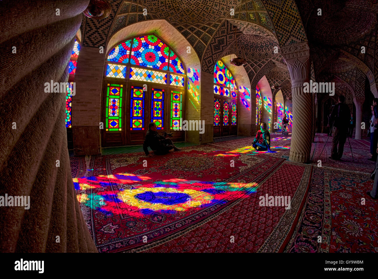 Colored glass facade hi-res stock photography and images - Alamy