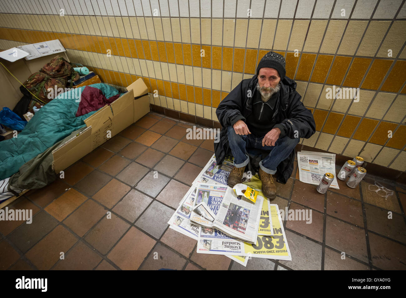 Homeless and rough sleeping continues to increase in London and UK ...