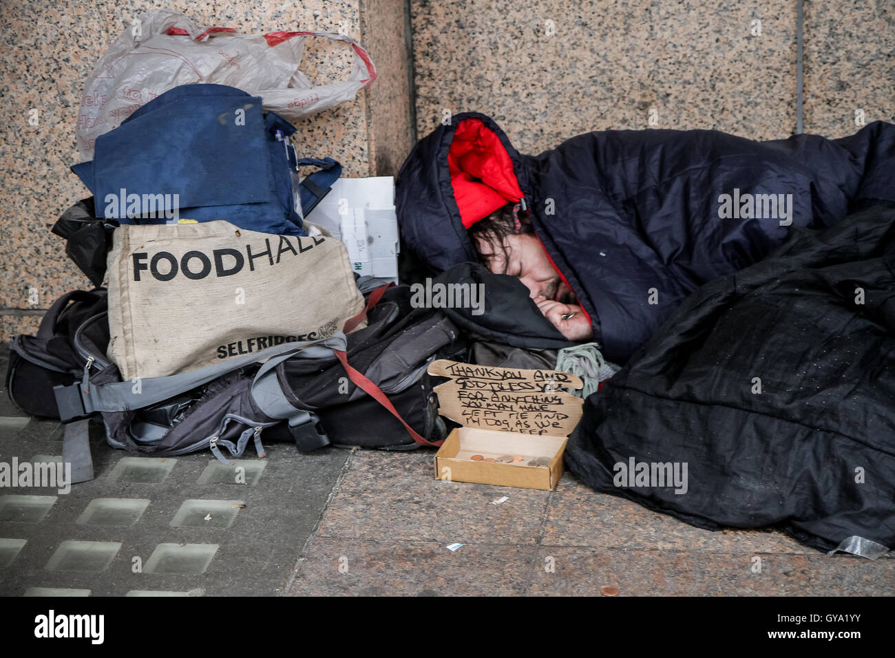 Homeless and rough sleeping continues to increase in London and UK ...