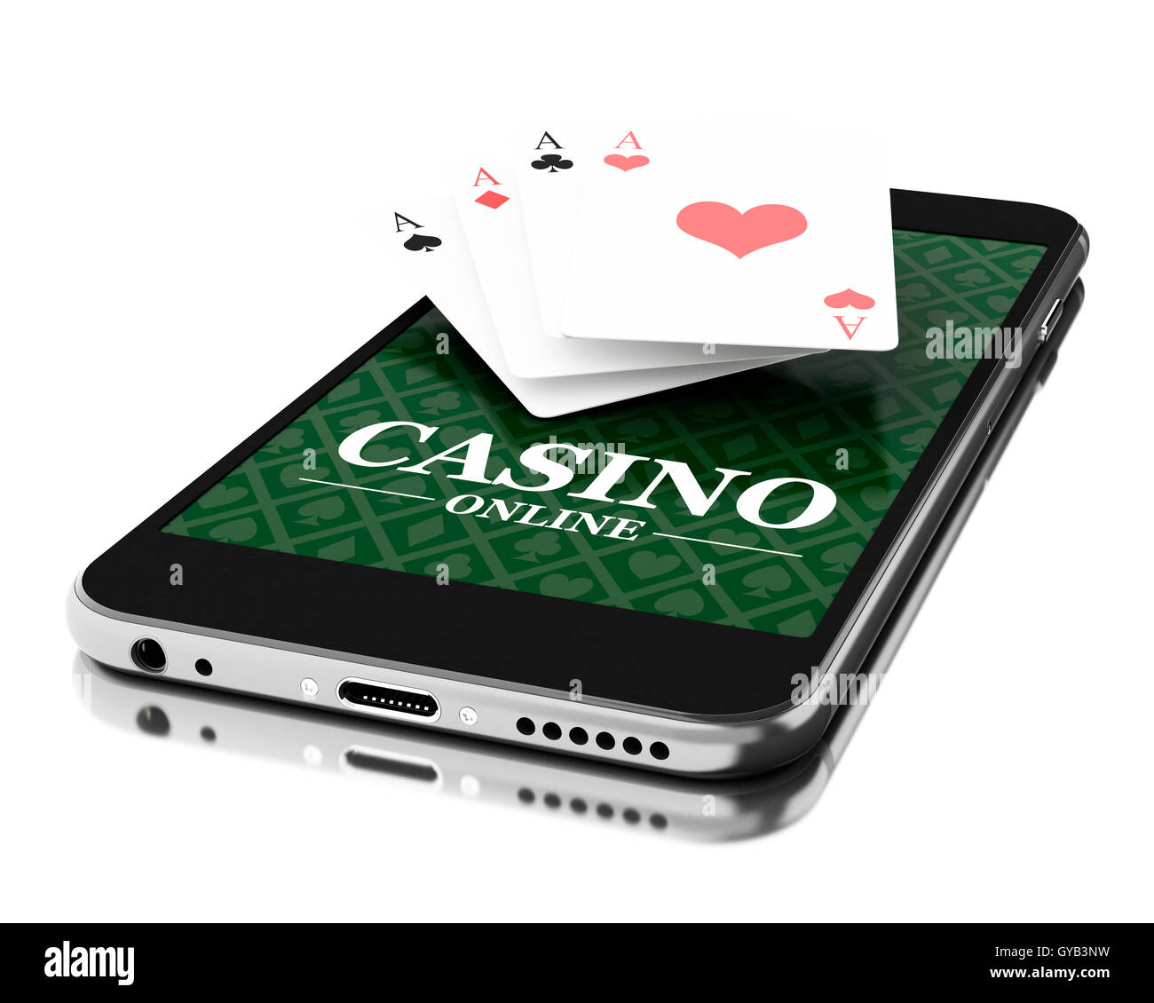 Mobile poker hi-res stock photography and images - Alamy