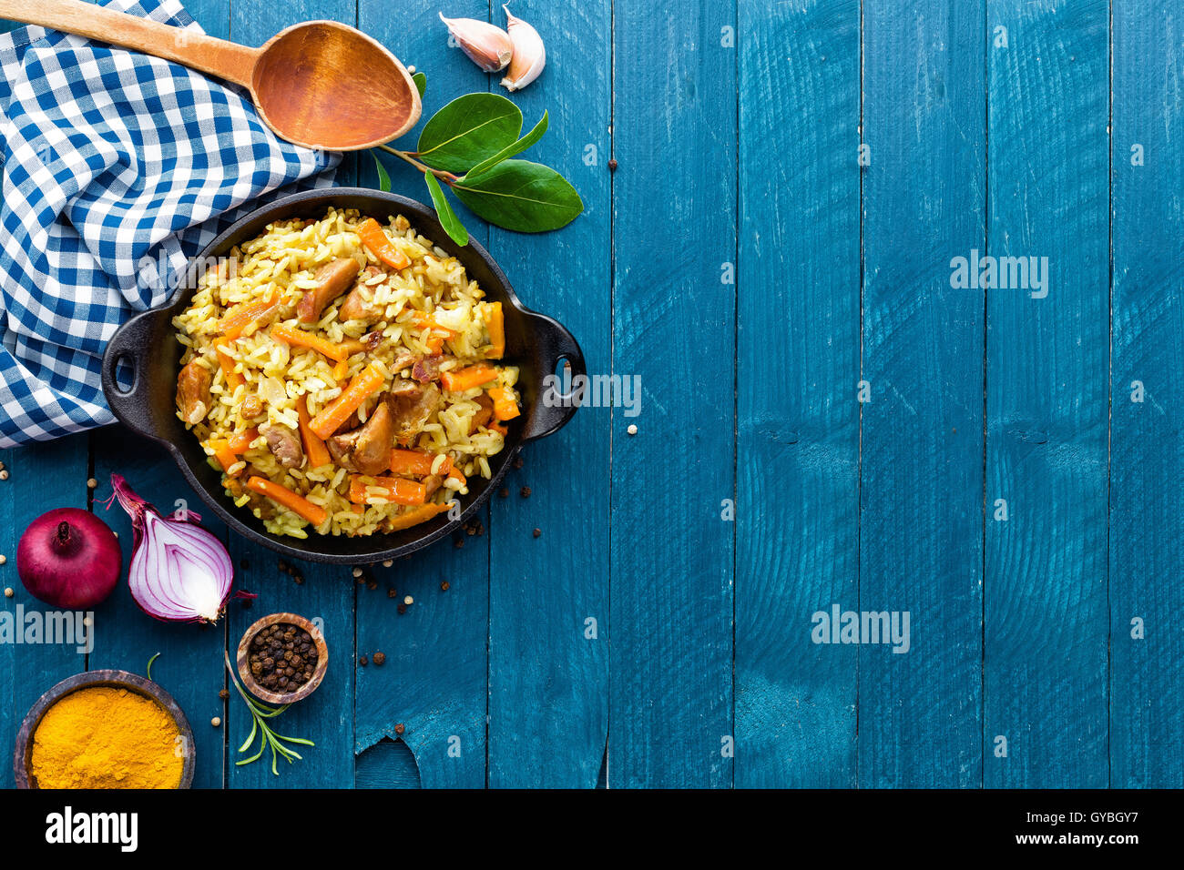 pilaf Stock Photo - Alamy
