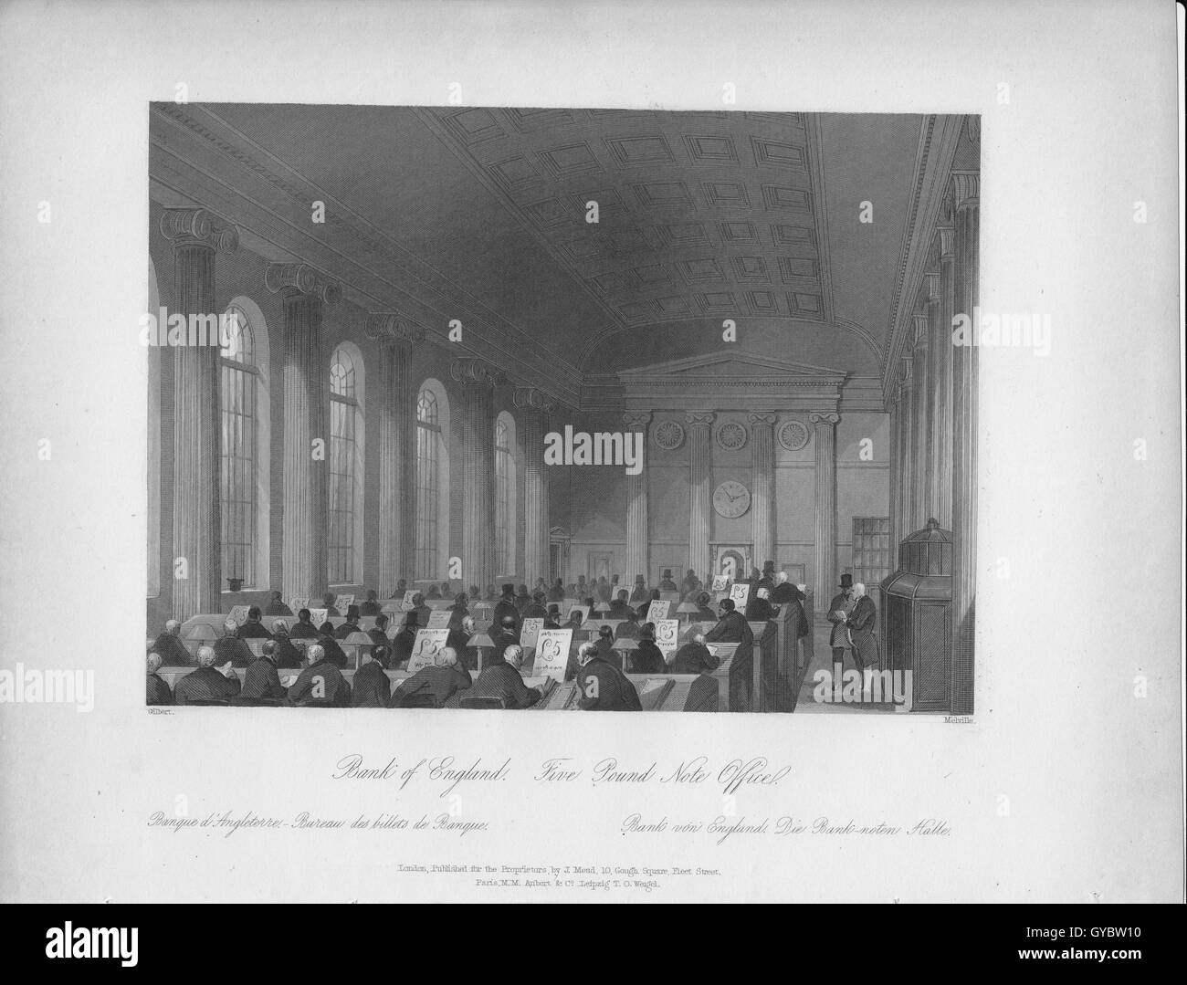 Bank of England - Five Pound Note Office Stock Photo - Alamy