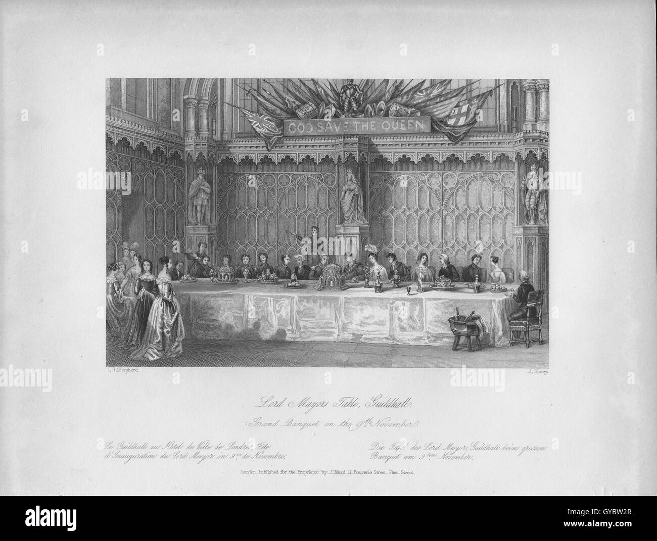 Lord Table Guildhall High Resolution Stock Photography and Images - Alamy