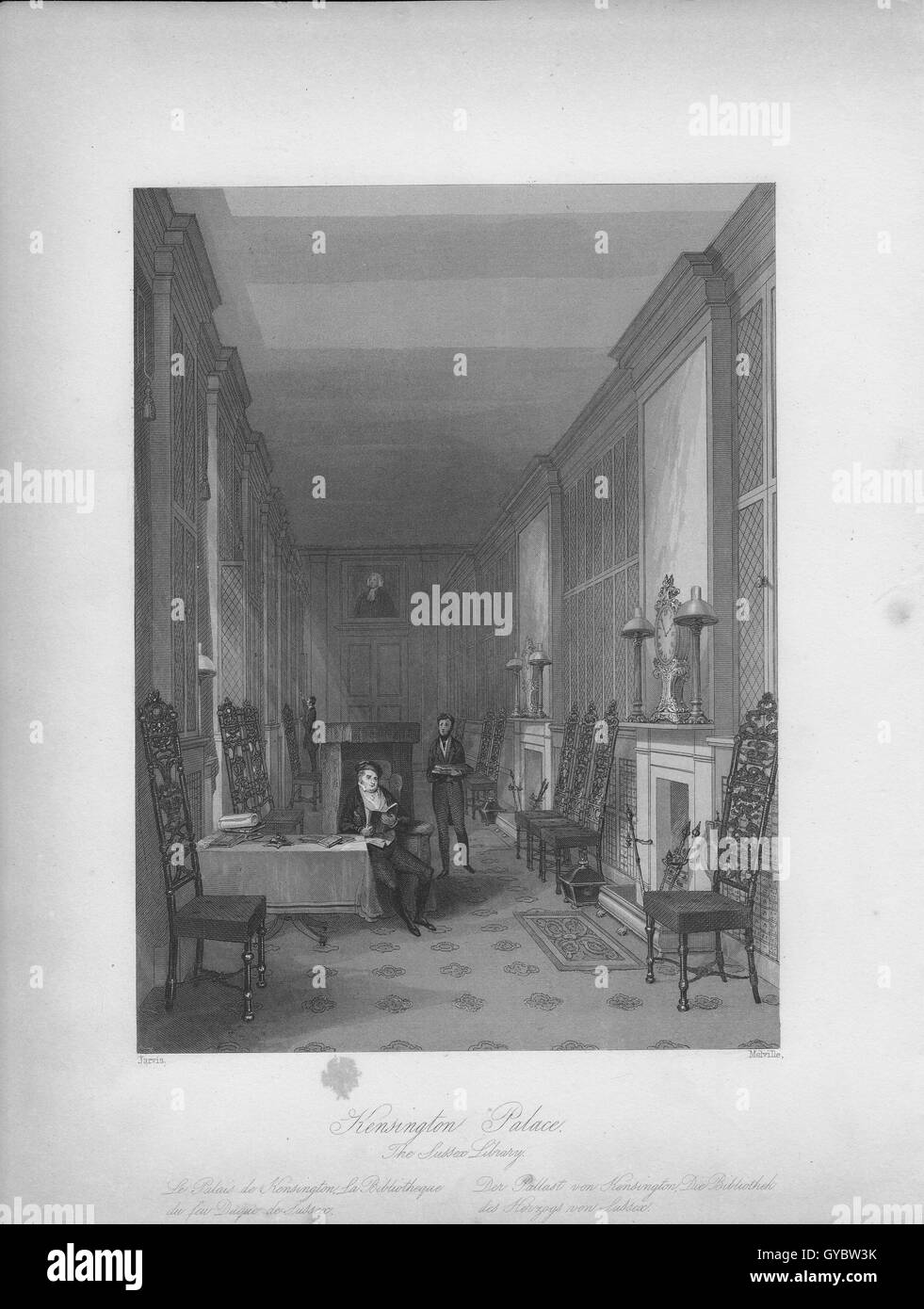 Kensington Palace, Sussex Library Stock Photo - Alamy