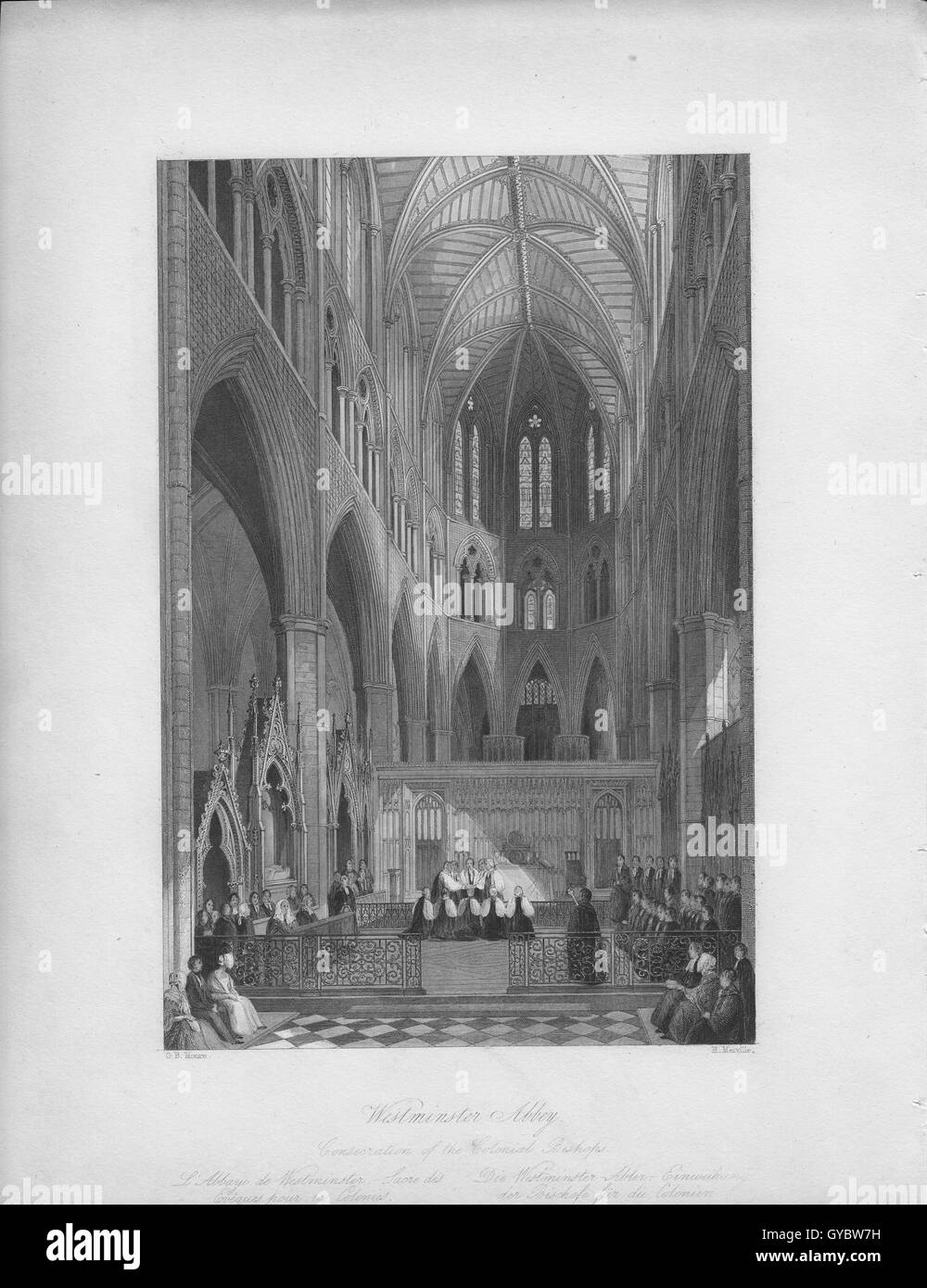 The consecration of westminster abbey hi-res stock photography and ...