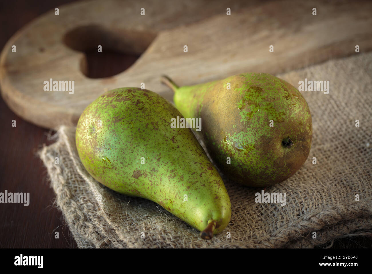 Delicious fresh pear fruit or an healthy meal Stock Photo - Alamy