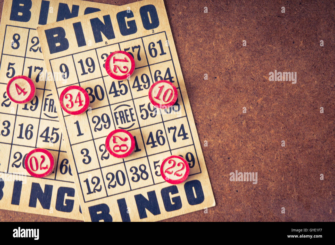 Bingo markers hi-res stock photography and images - Alamy