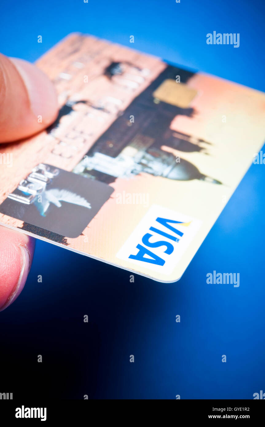 VISA credit card Stock Photo - Alamy