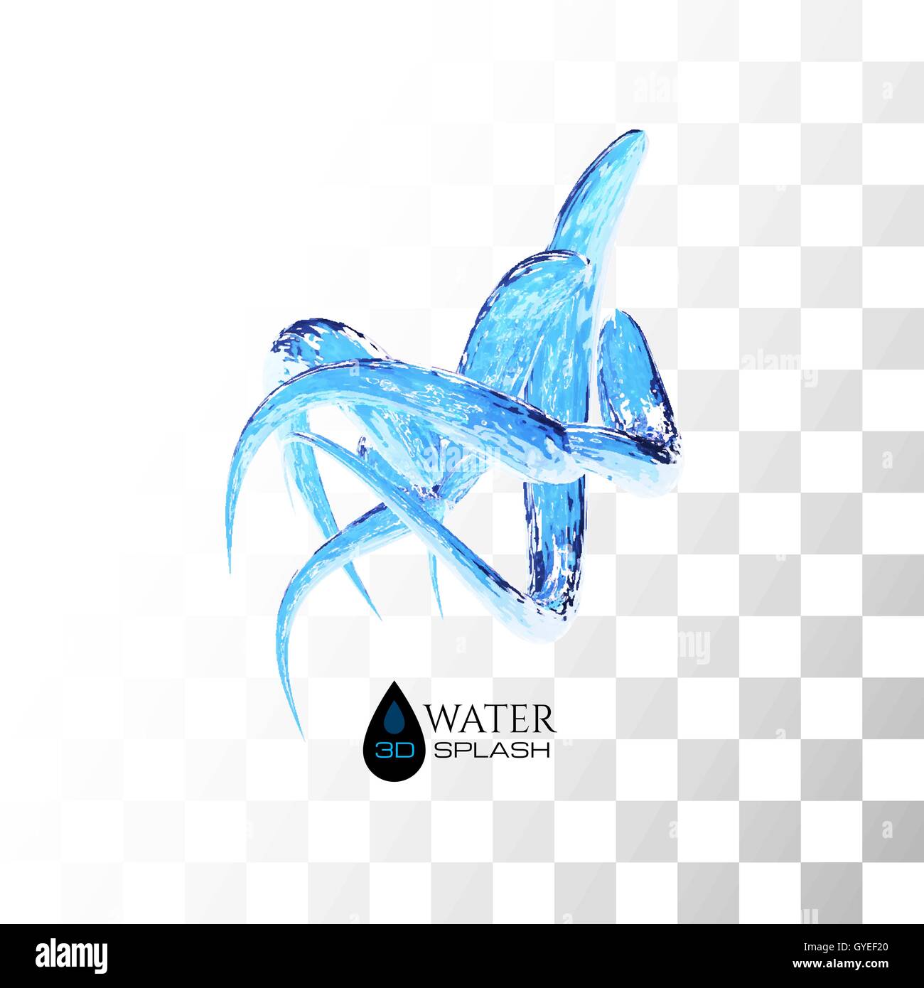 Splashing figure Stock Vector Images - Alamy