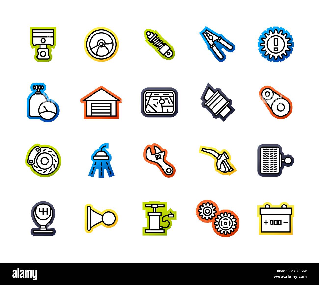 Nos logo design hi-res stock photography and images - Alamy