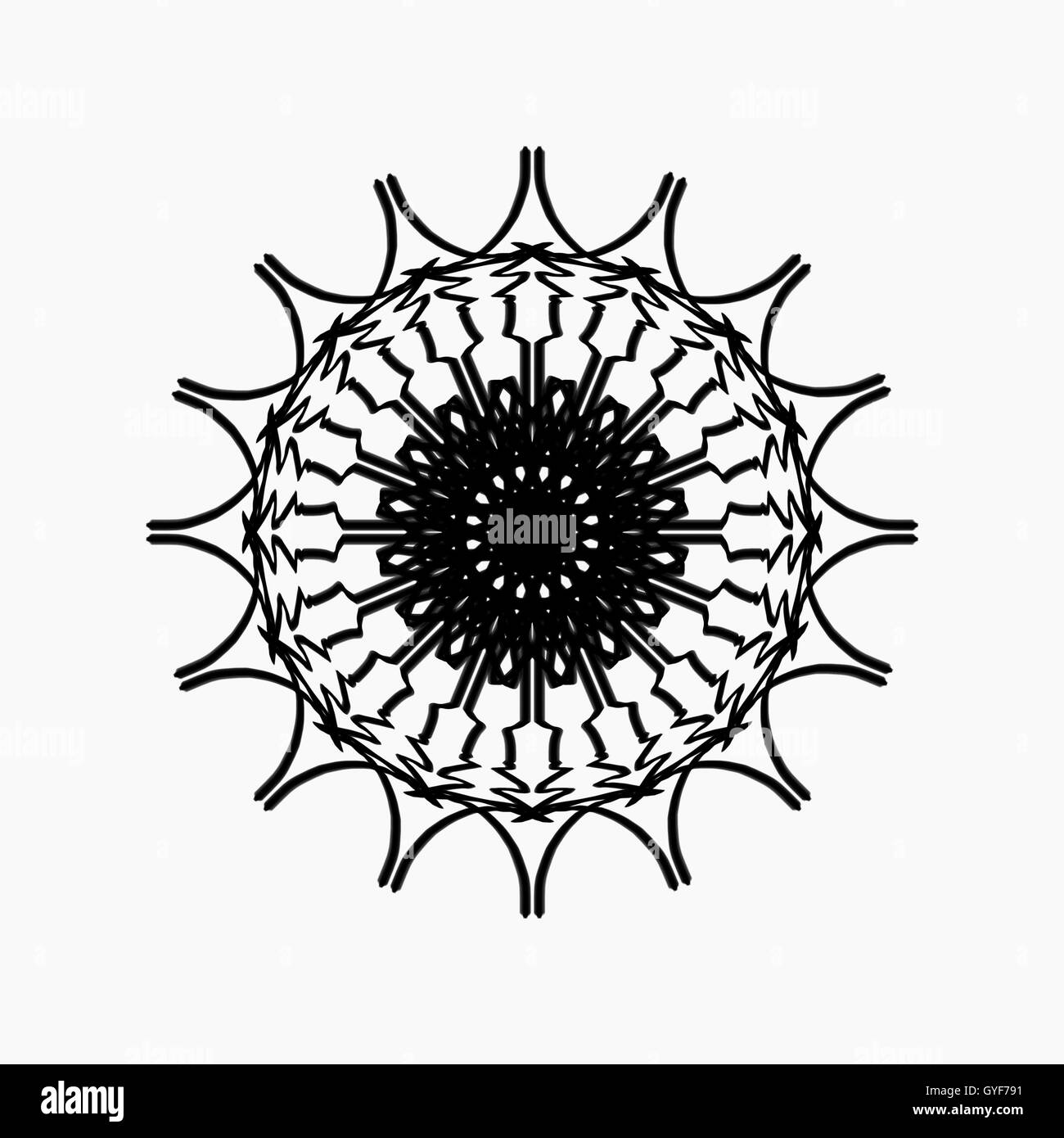 Gentle geometric patterns Cut Out Stock Images & Pictures - Alamy