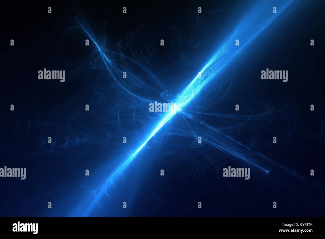 blue glow wave. lighting effect abstract background for your business ...