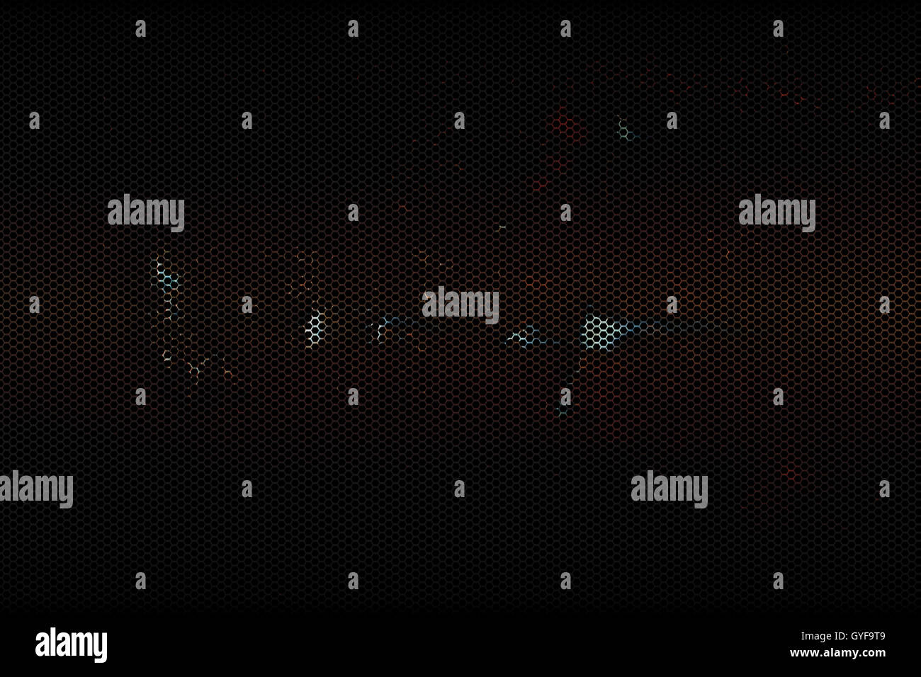 black, red and rust metallic mesh fray background texture Stock Photo ...