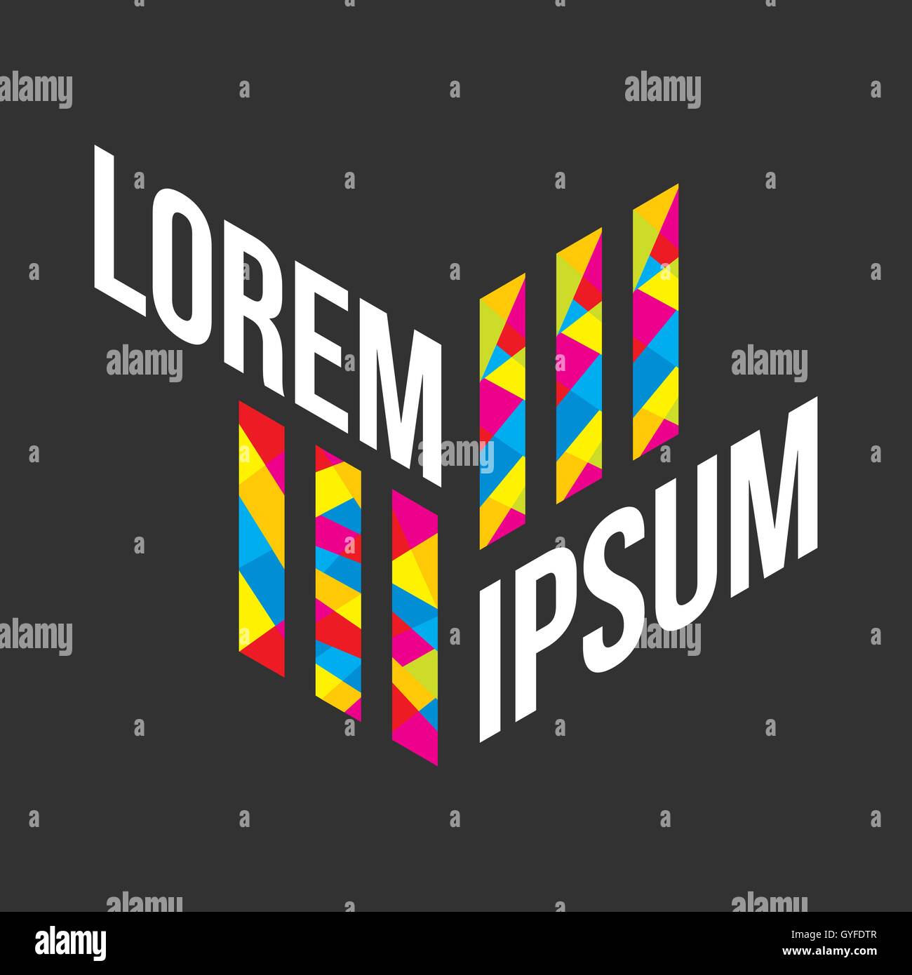 Abstract color shape Stock Vector Images - Alamy