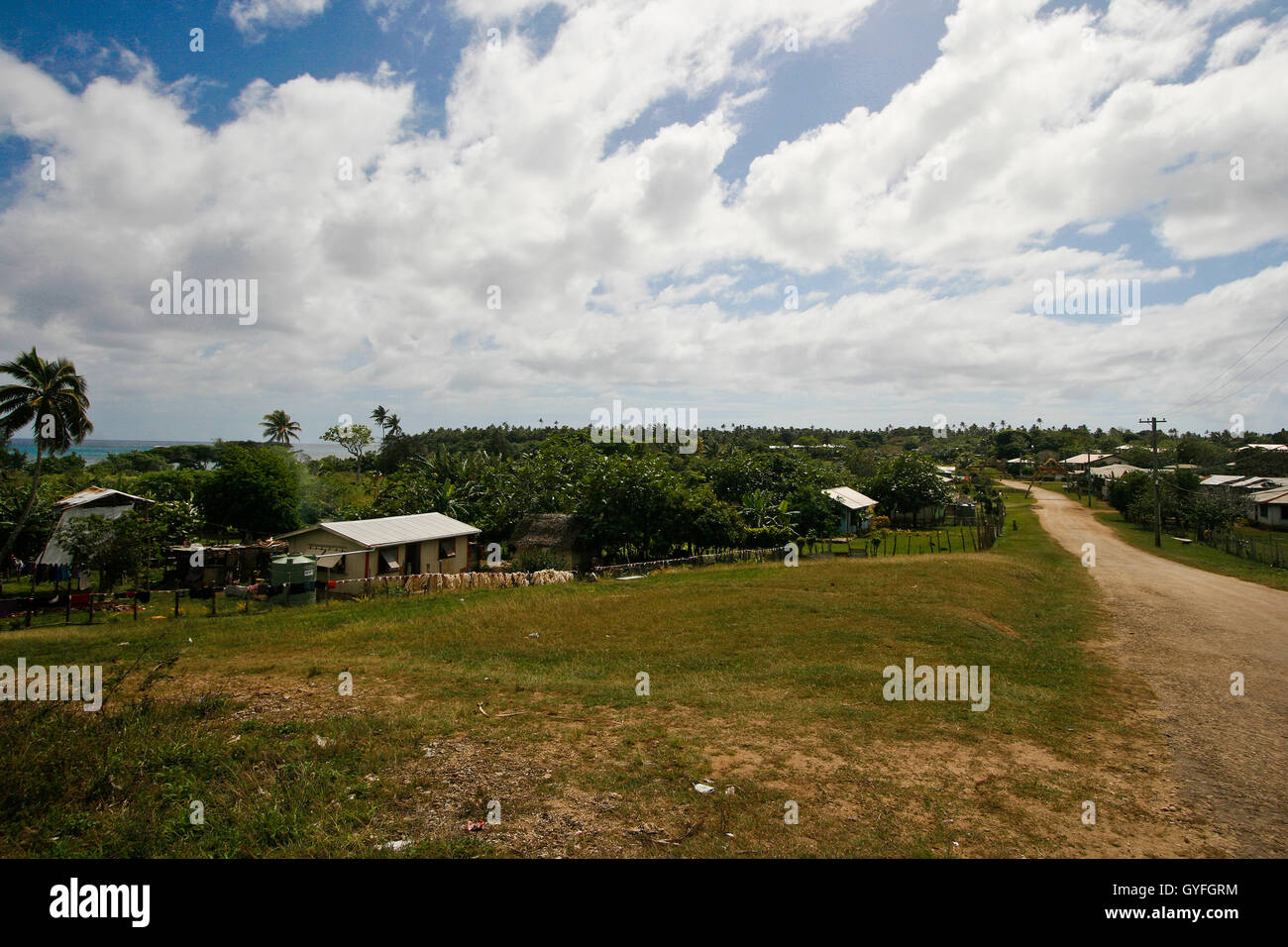 Lifuka island. Haapai islands, Tonga. Polynesia Stock Photo - Alamy