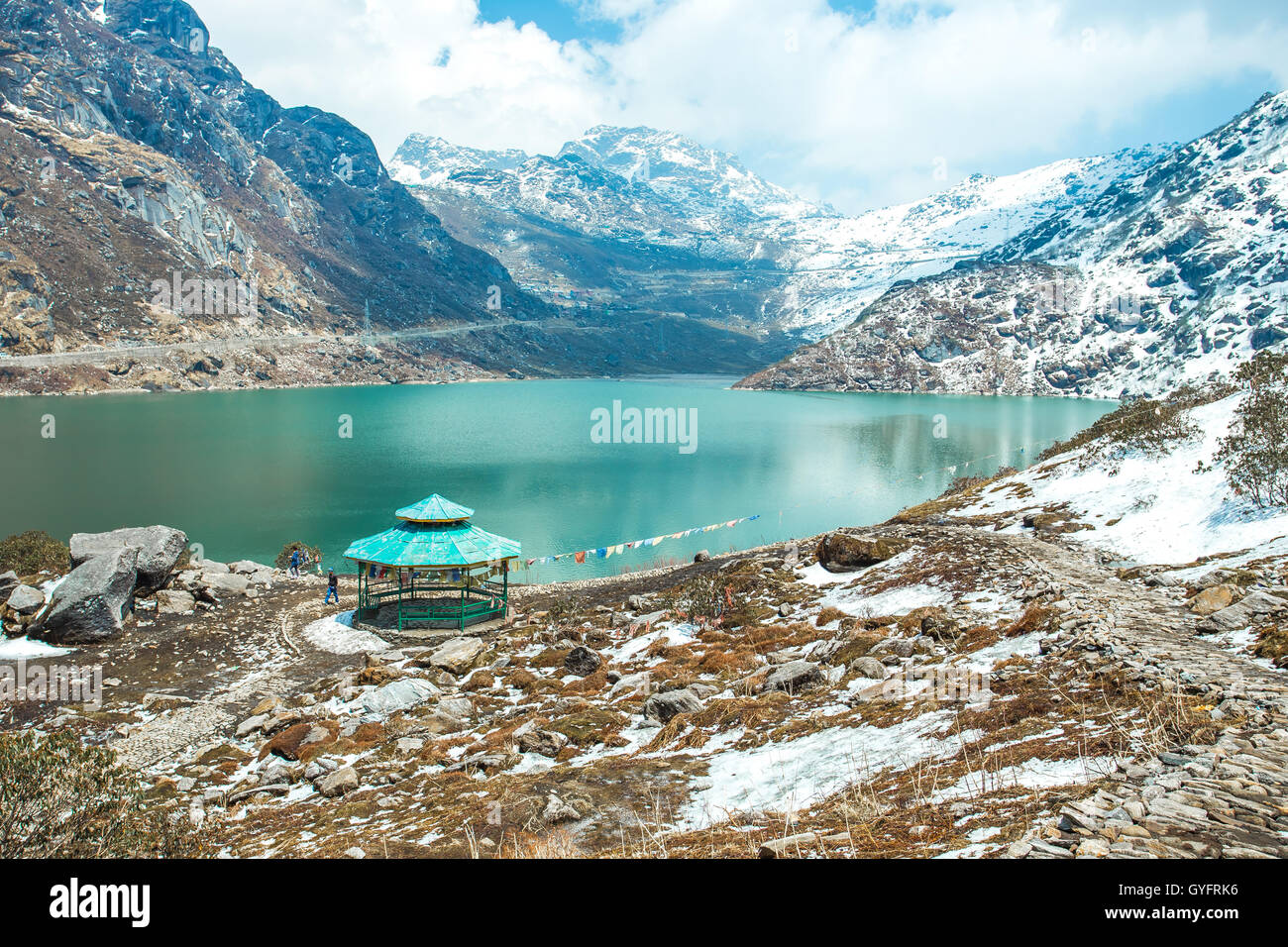 Tsangmo lake sikkim hi-res stock photography and images - Alamy