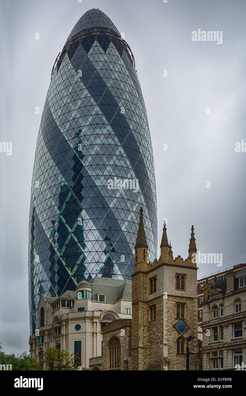 The Gerkin in London Stock Photo - Alamy