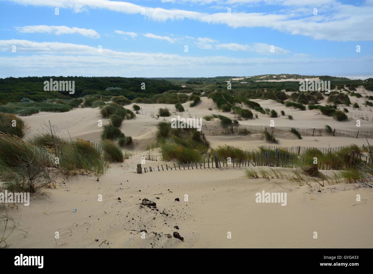 Formby Beach in England Stock Photo - Alamy