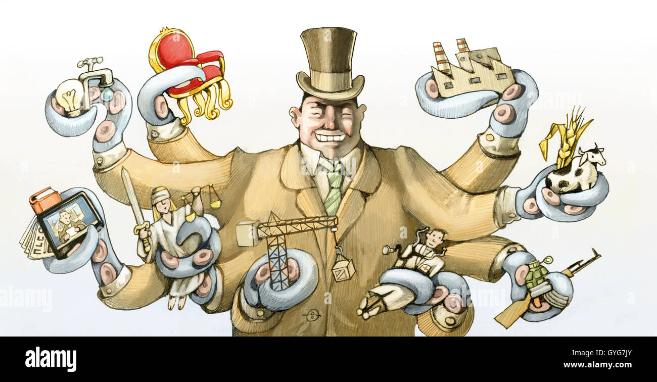 Simple Capitalism Cartoon