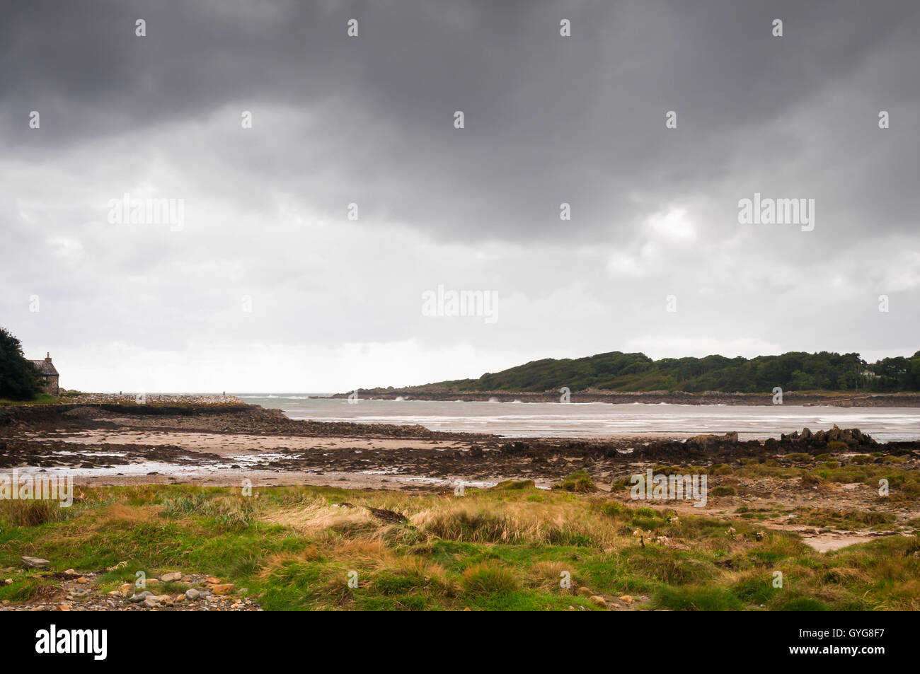 A landscape image of Brighouse bay, Dumfries and Galloway, Scotland ...