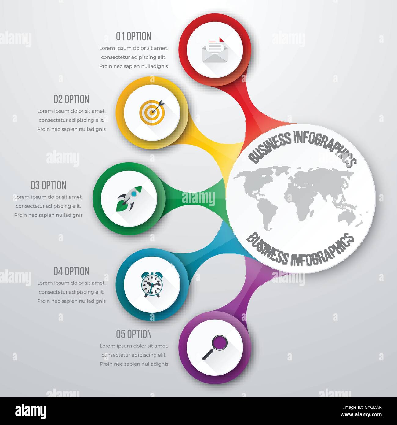 Timeline Vector 3d Infographic Stock Vector Image & Art - Alamy