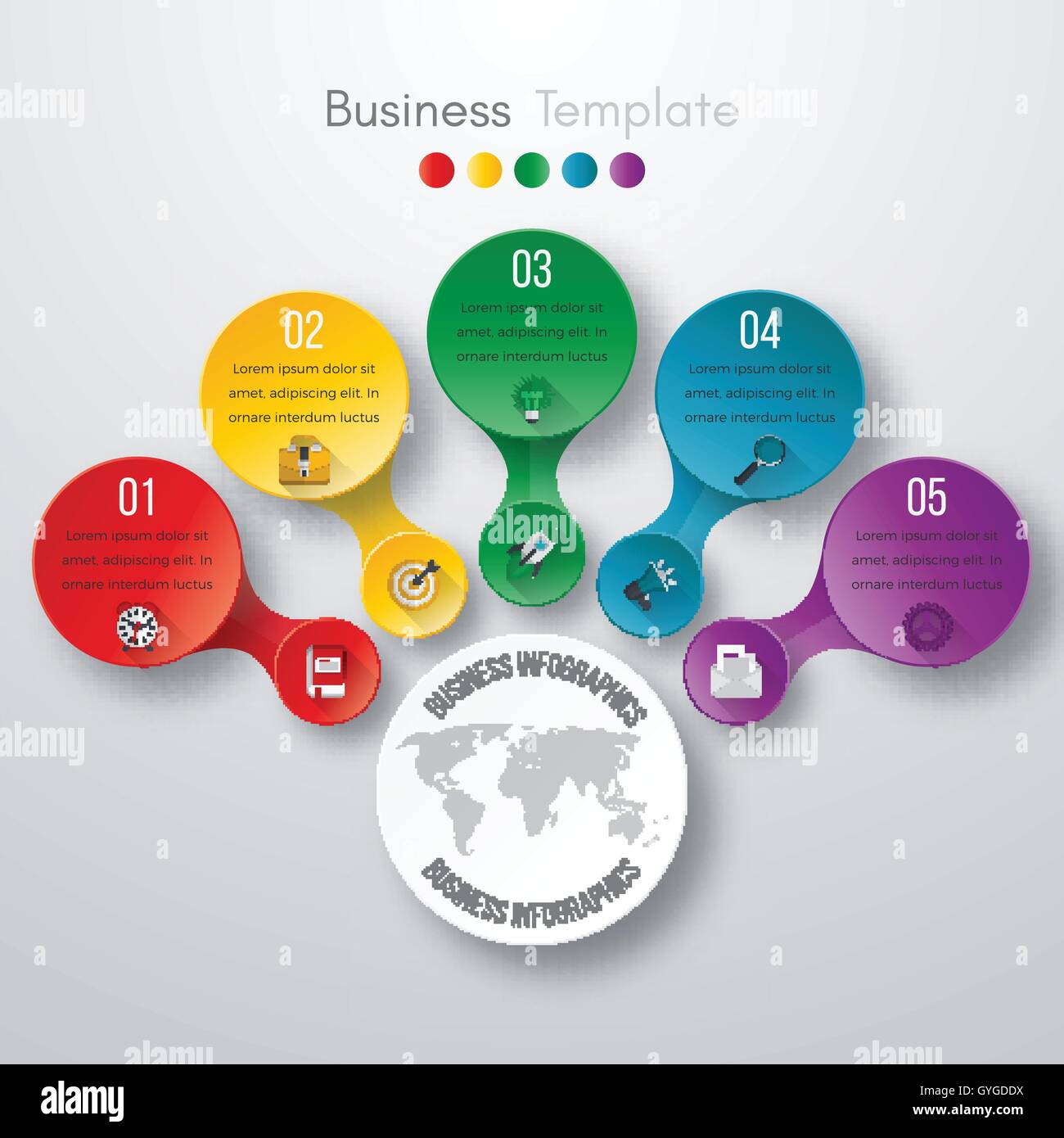 Timeline Vector 3d Infographic Stock Vector Image & Art - Alamy