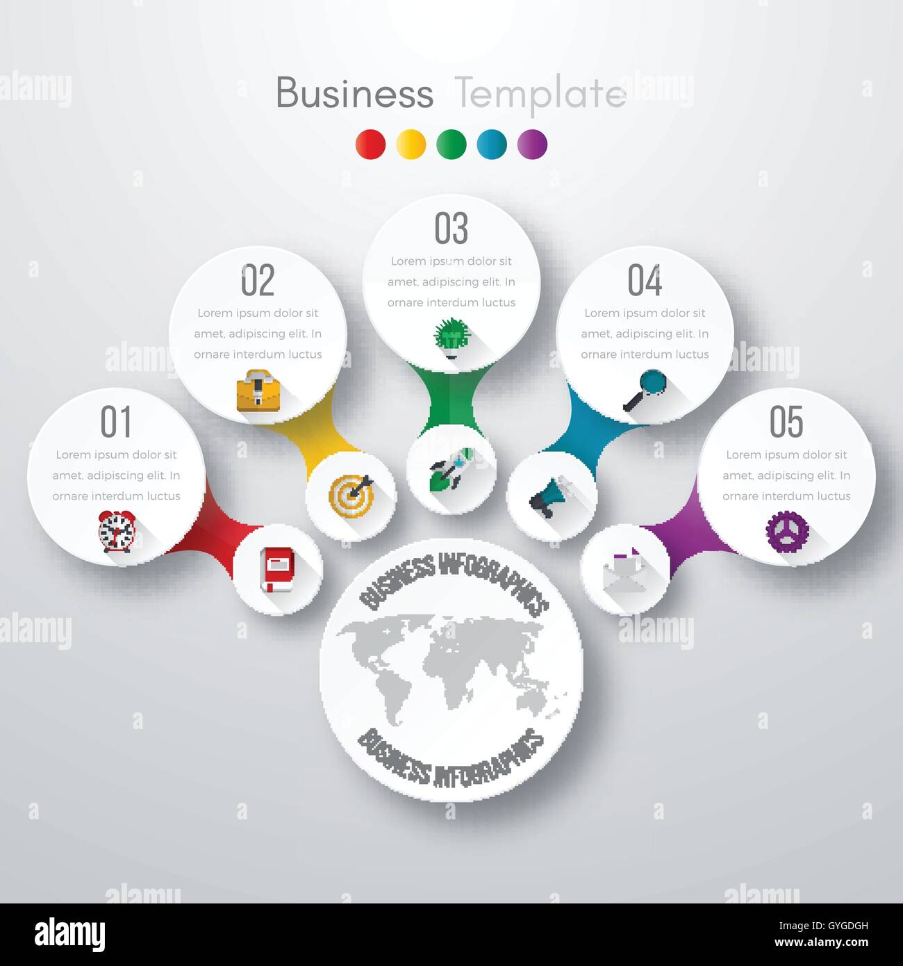 Timeline Vector 3d Infographic Stock Vector Image & Art - Alamy